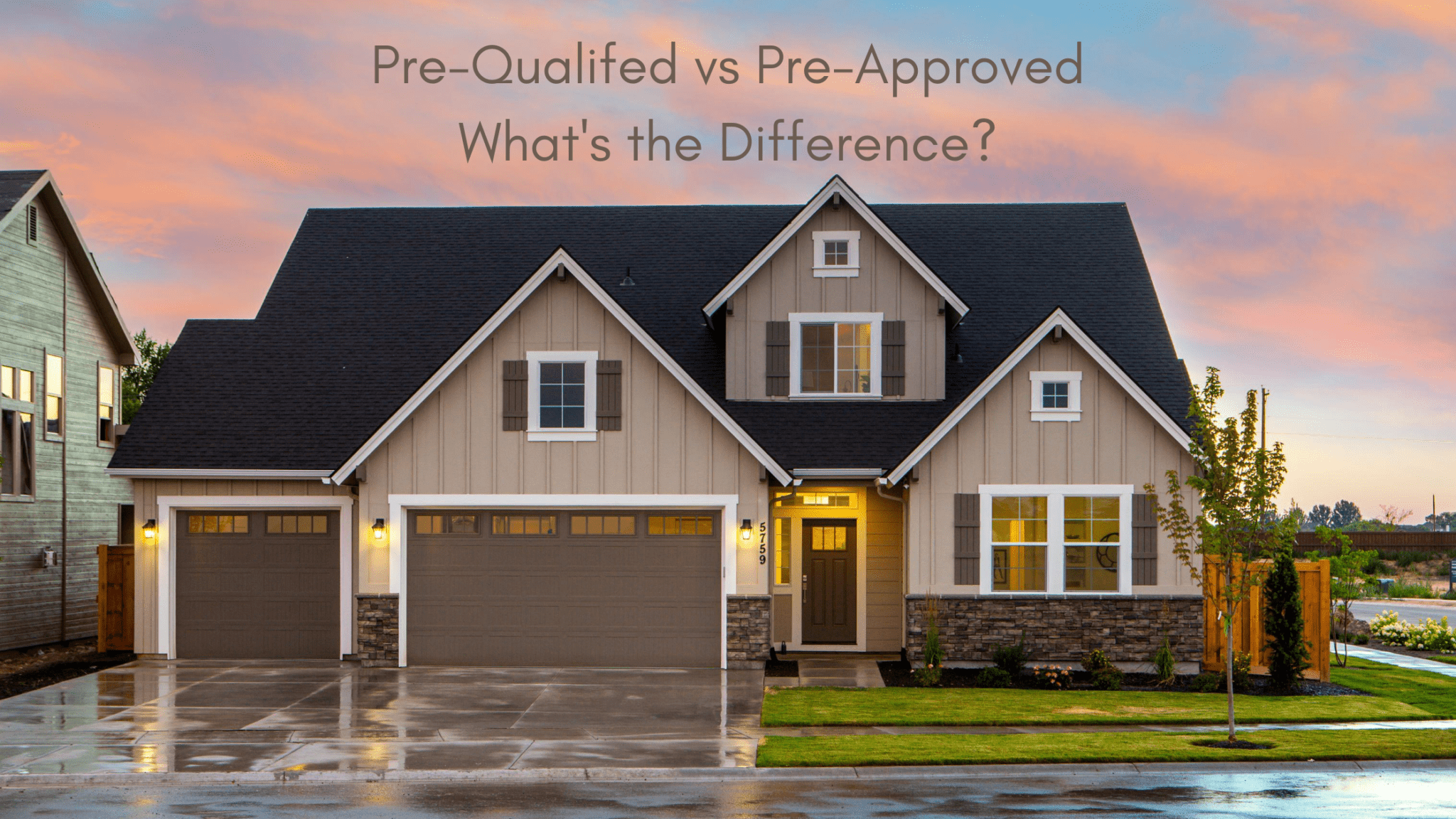 What You Should Know About Pre-Approval Vs. Pre-Qualification | Sandi ...